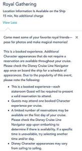 Pre-Cruise Booking Returns for Royal Gathering of Disney Princesses ...