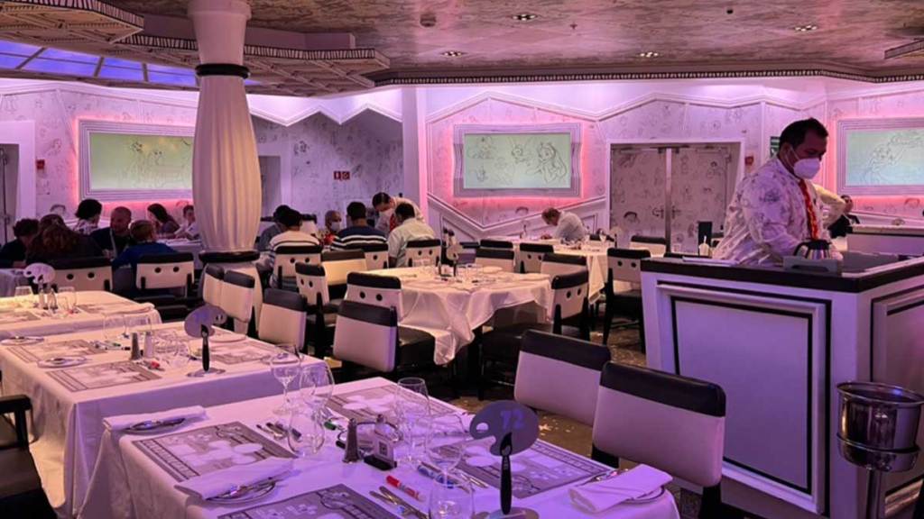 Animator's Palate Dining Review on the Disney Wonder - DCL Fan