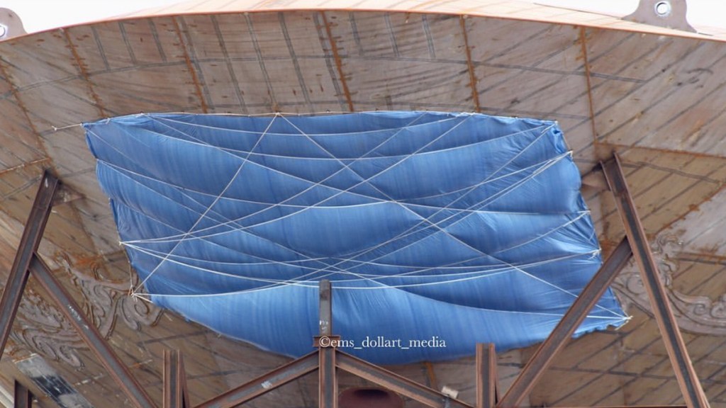 Bow for Disney Destiny Cruise Ship Arrives at Shipyard - Disney Cruise ...