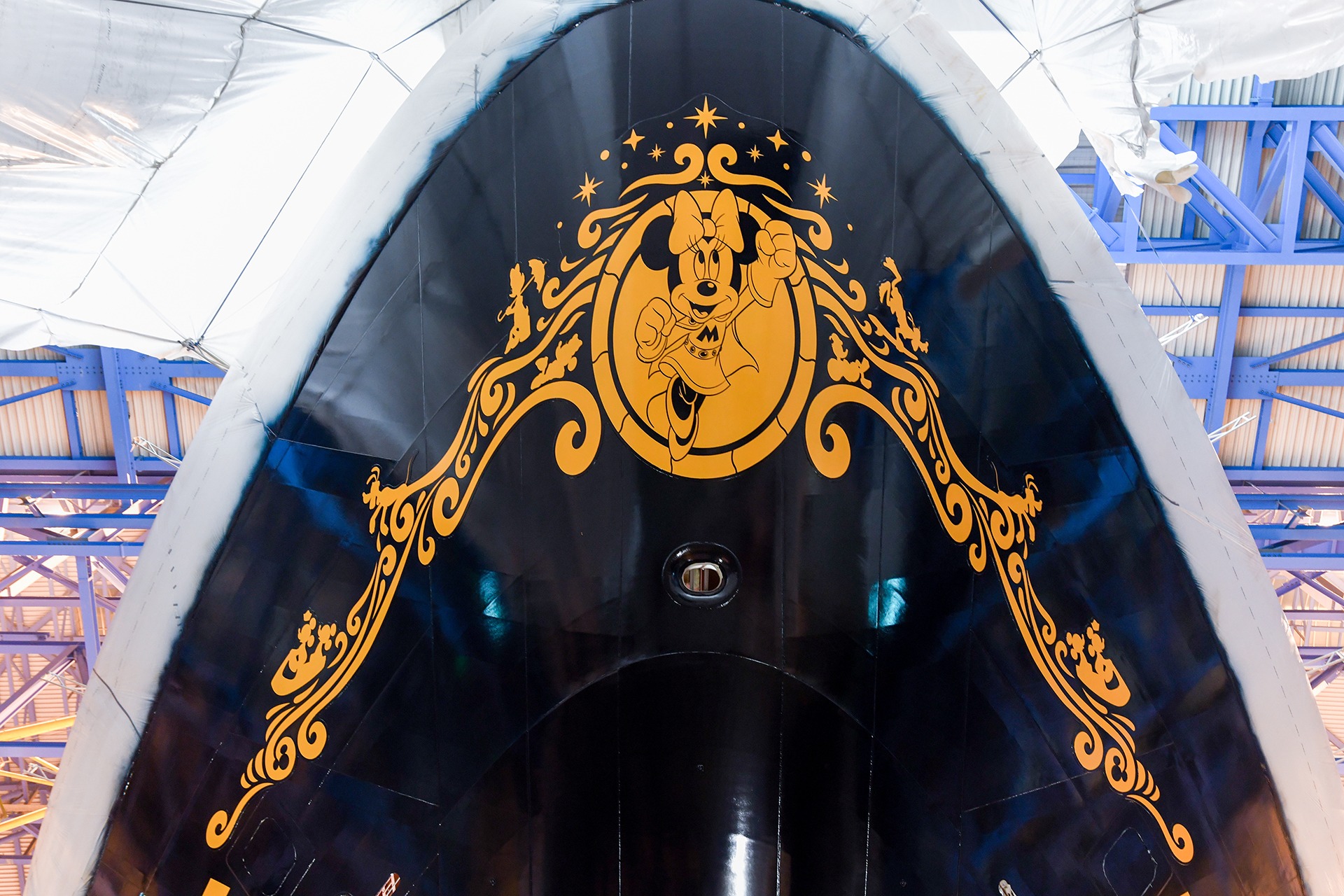 Disney Cruise Line Reveals Bow Art for Disney Destiny Ship - DCL Fan