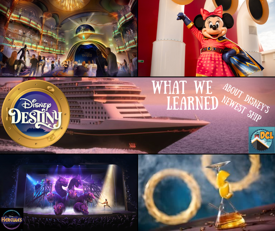 Disney Destiny – Everything New We Have Learned – DCL Show - DCL Fan