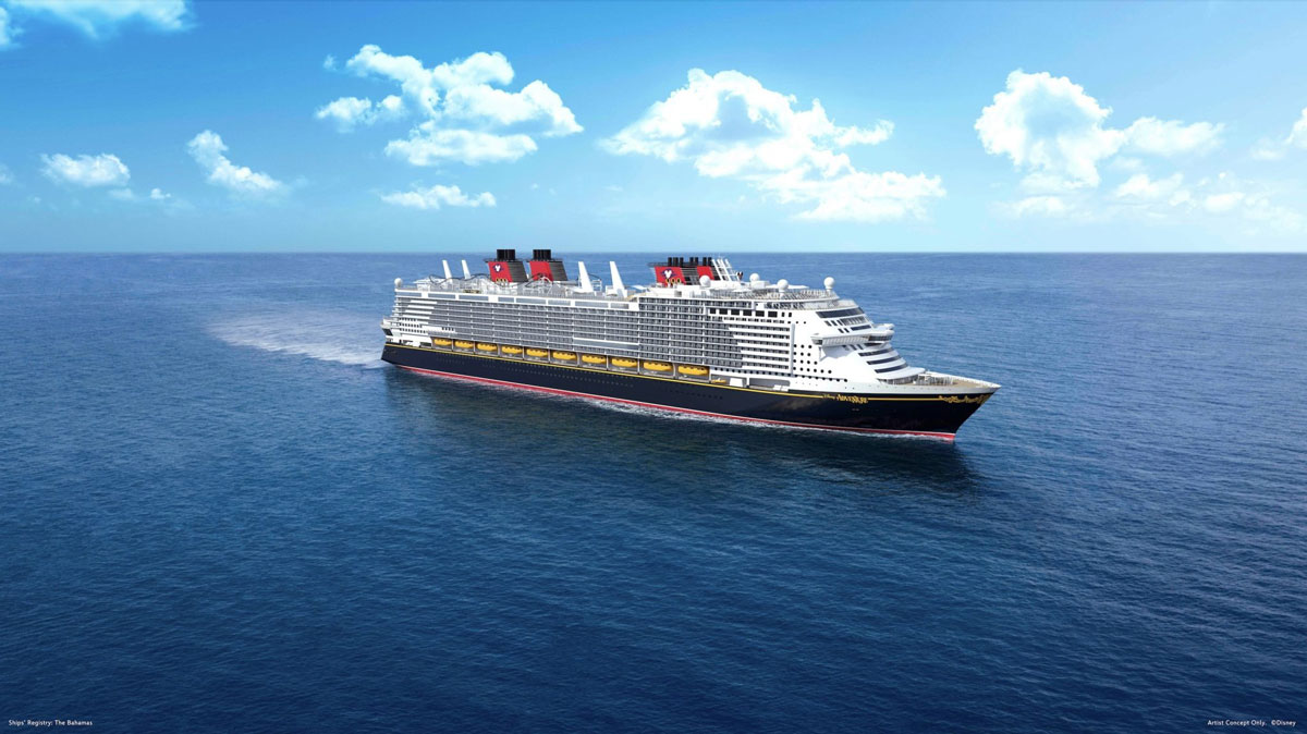 Disney Cruise Line Adds New ’26 & ’27 Dates for Disney Adventure and ...