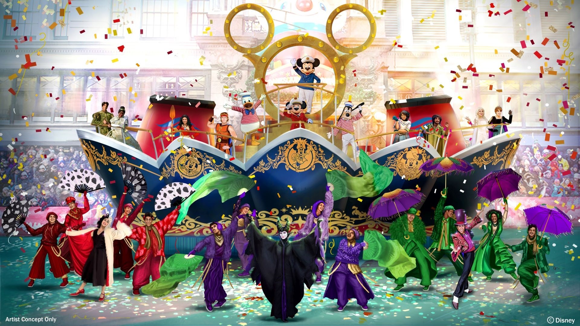 Disney Cruise Line’s Parade Float to Feature New Disney Destiny Performance in 2025 - DCL Fan